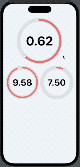 使用swiftui绘制环形 Slider 迈腾大队长 